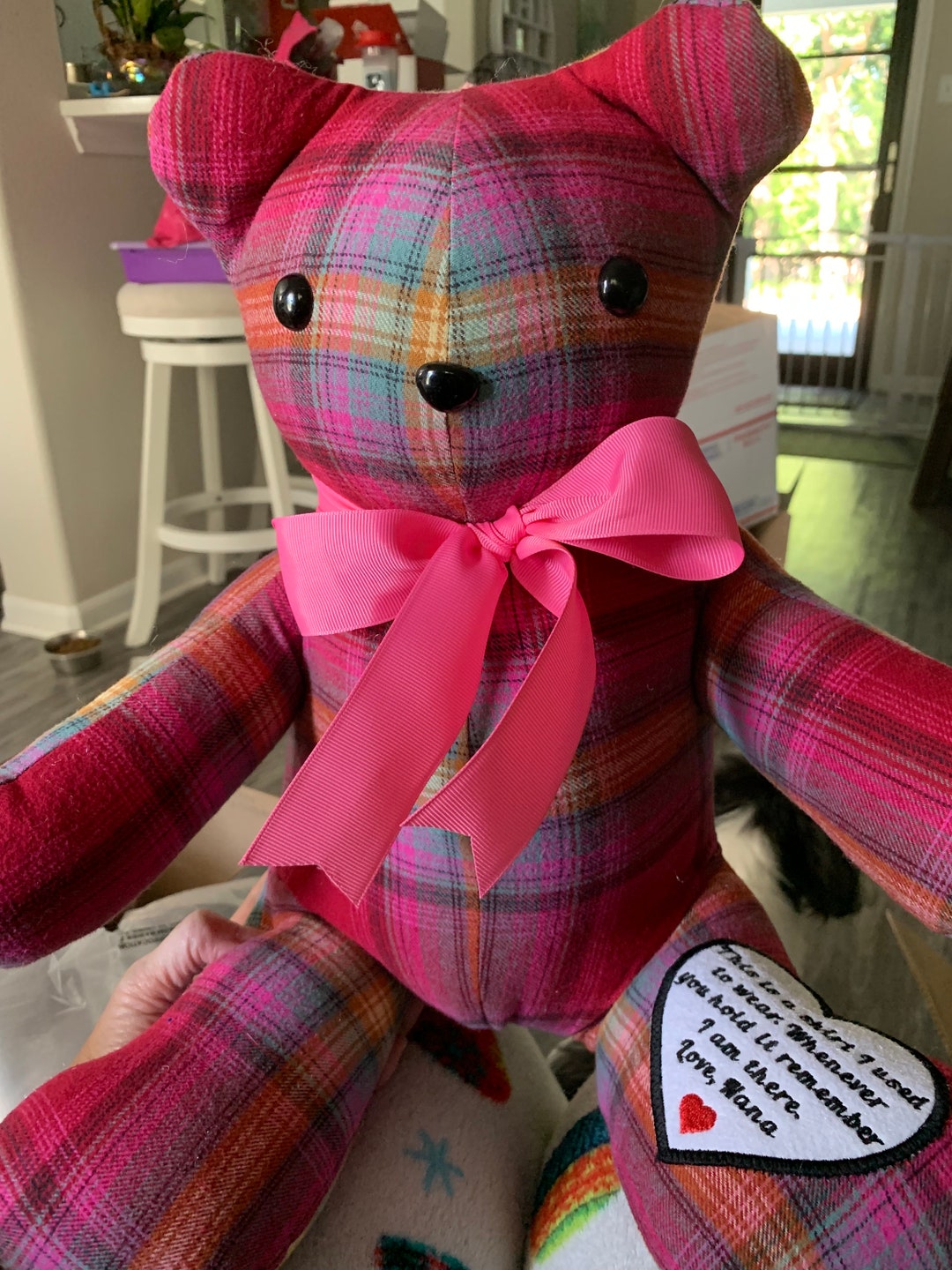 Memory Bear, Bear Made From Clothing, Memory Keepsake - Etsy