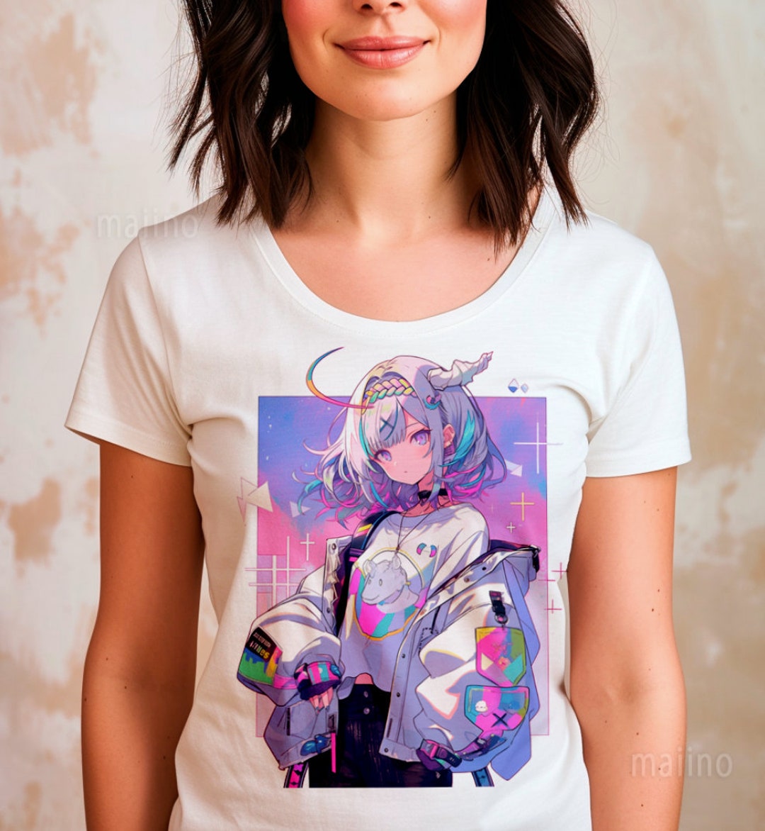 Anime Shirt Haruka Girl, Otaku T-shirt Unisex, Manga Style, Gift for ...