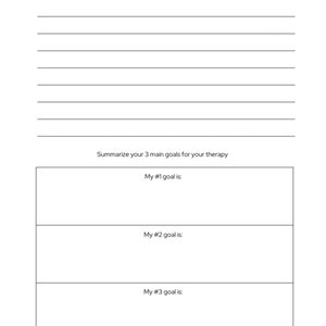 Printable Self-care Therapy Journal: Mindfulness Prompts and ...