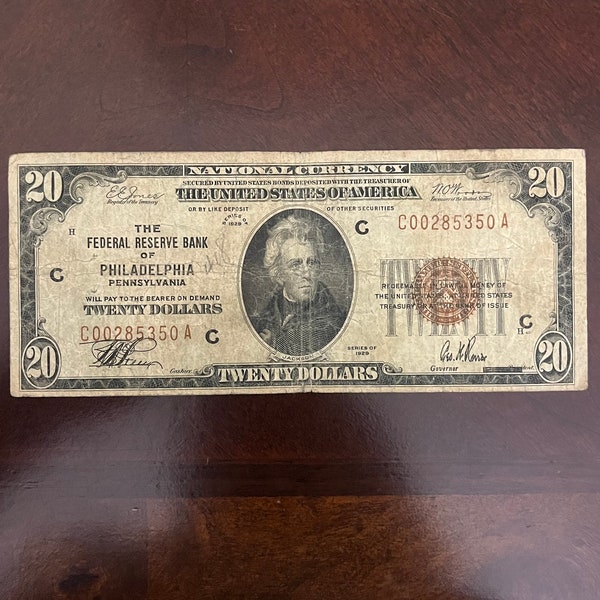 Us Paper Currency - Etsy