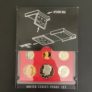 United States Coin Proof Set - Etsy