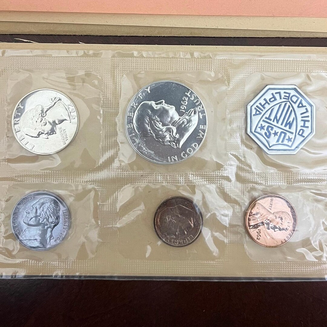 US MINT PROOF Coin Set With Government Envelope Old United States Coins ...