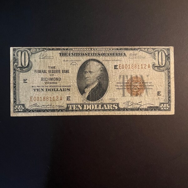 Us Paper Currency - Etsy