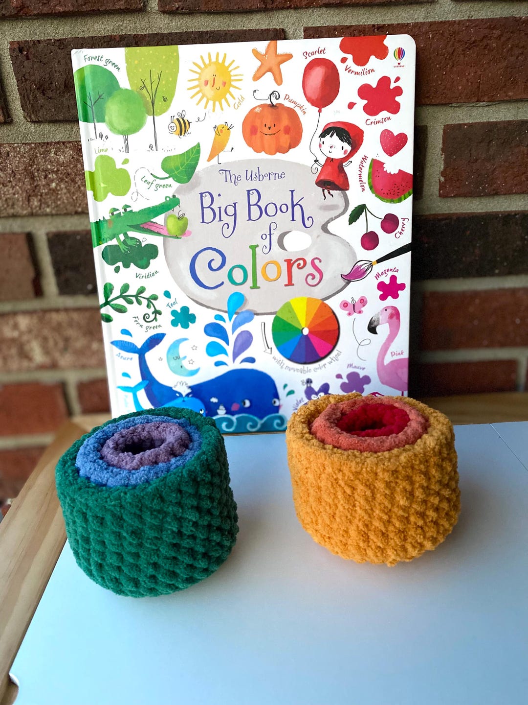 MADE TO ORDER Rainbow Nesting Baskets Rainbow Baskets Montessori Play ...