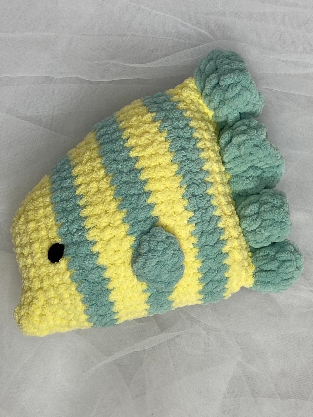 Handmade Crochet Fish Fish Friend Mermaid Friend Fish Lovey Fish ...