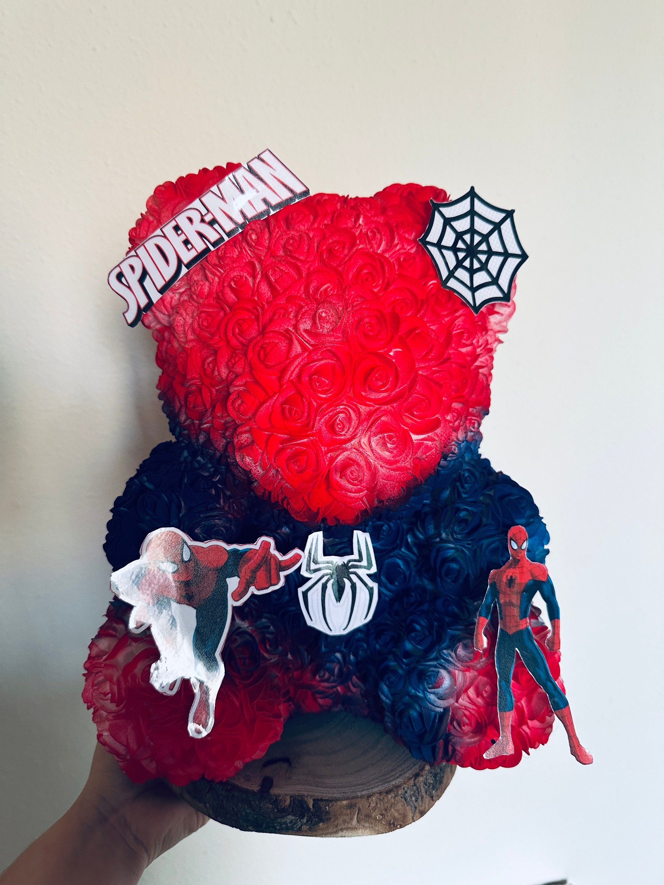 Rose Bear Spider-man - Etsy