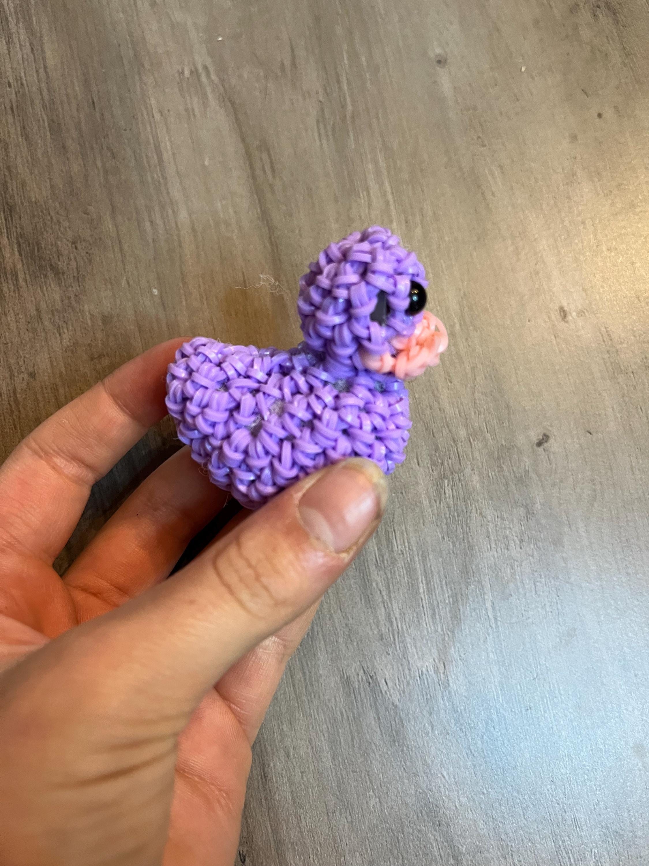 Cute Loomigurumi Duck Rainbow Loom Bands - Etsy