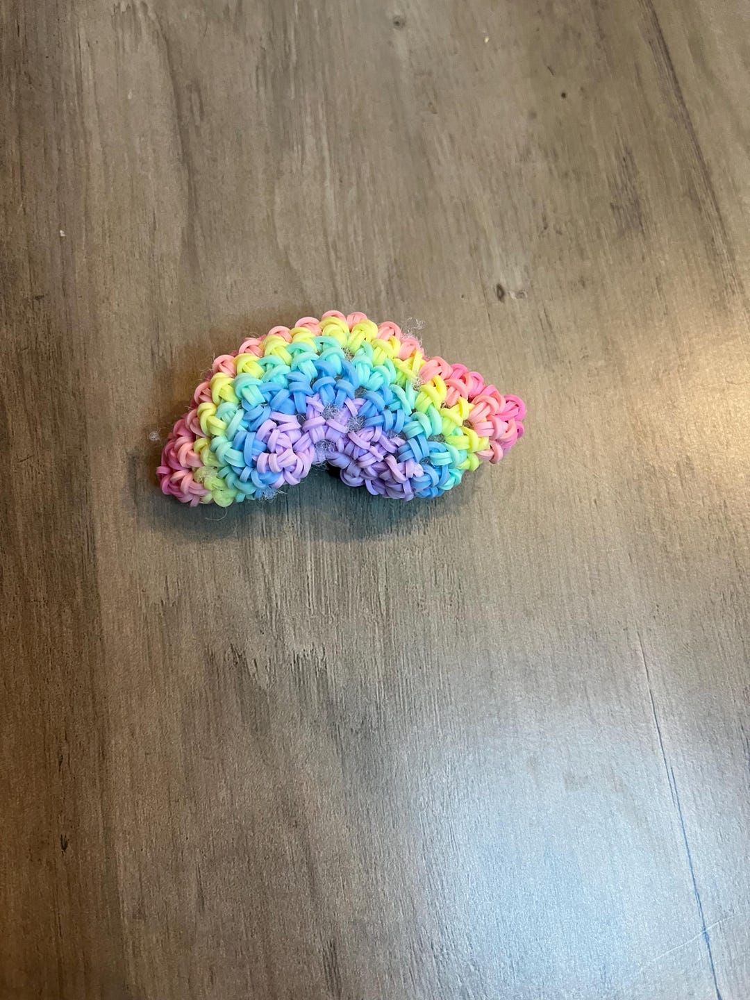 Loomigurumi Rainbow Cute Rainbow Loom Pastel Bucket - Etsy