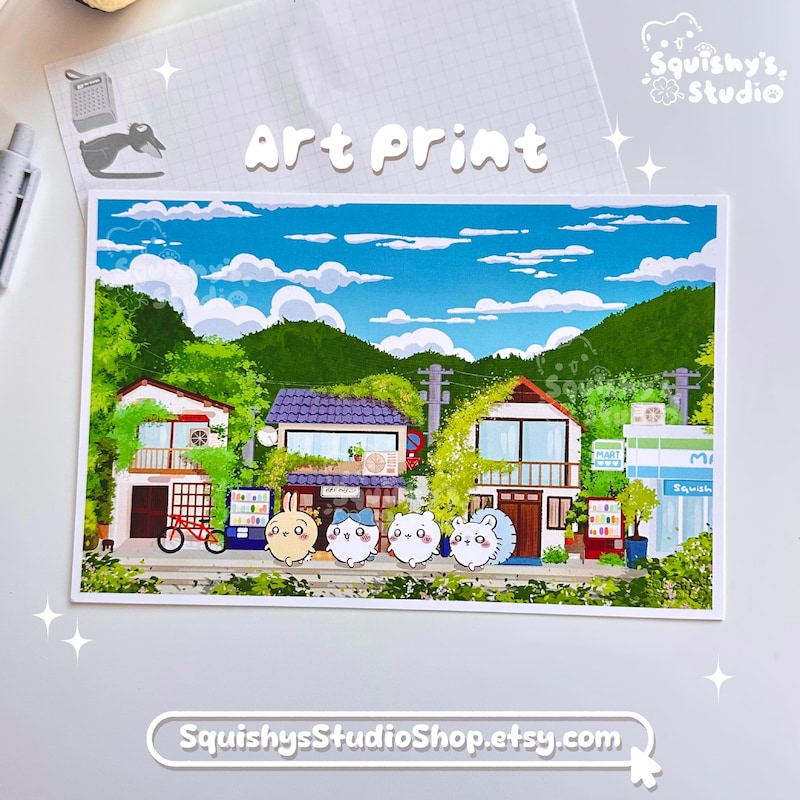 Chiikawa Poster - Etsy