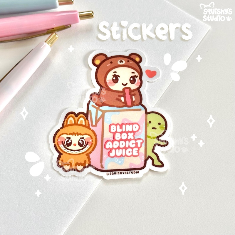 Labubu Sticker - Etsy
