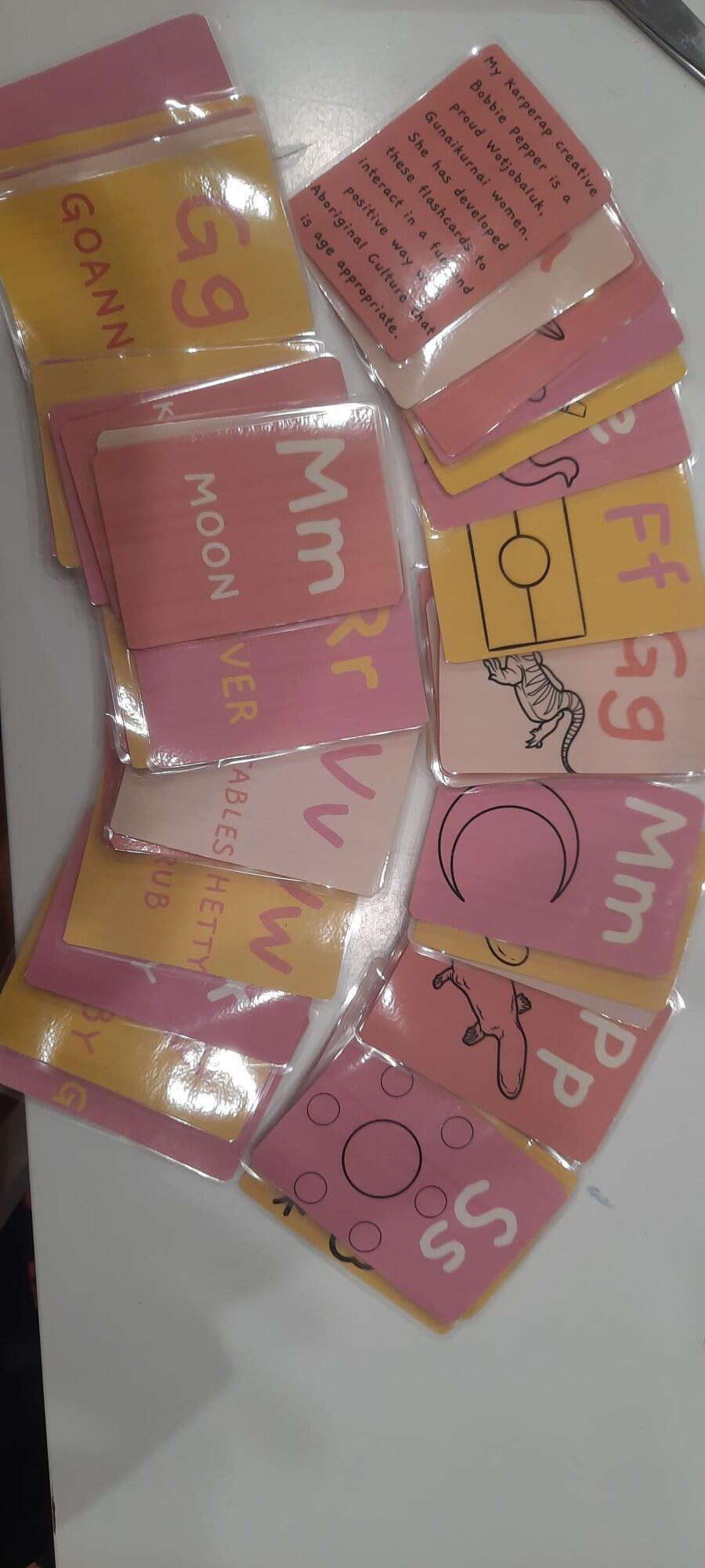 A to Z Aboriginal Inspired Flashcards - Etsy Australia