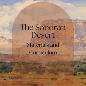 Sonoran Desert Unit Plan, Ecology Lesson Plan, Desert Curriculum ...