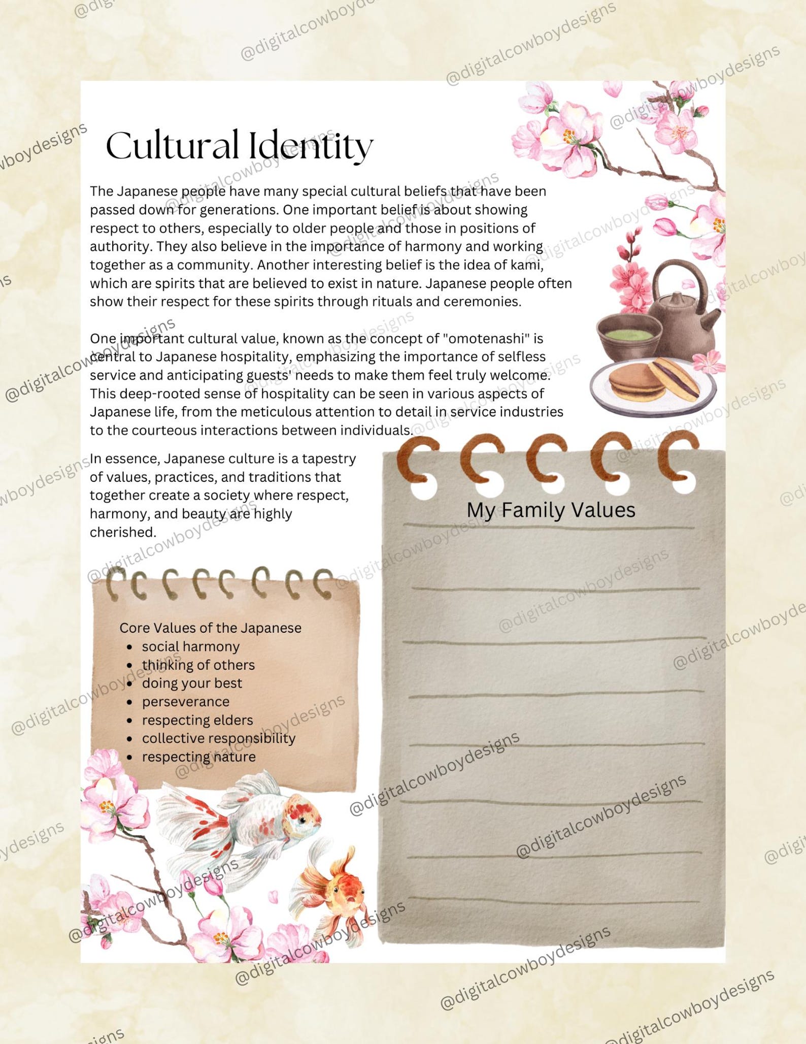 Japan Unit Plan, Asia Lesson Plan, Japan Curriculum, Homeschool Unit ...