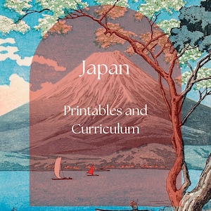 Japan Unit Plan, Asia Lesson Plan, Japan Curriculum, Homeschool Unit ...