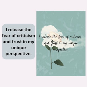 Set of 30 Cards With Affirmations, Digital Printable Cards, Mindfulness ...