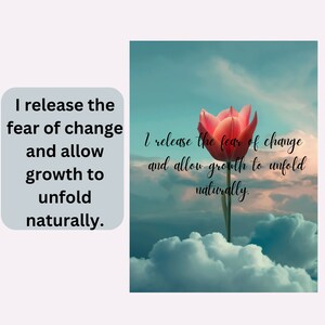 Set of 30 Cards With Affirmations, Digital Printable Cards, Mindfulness ...