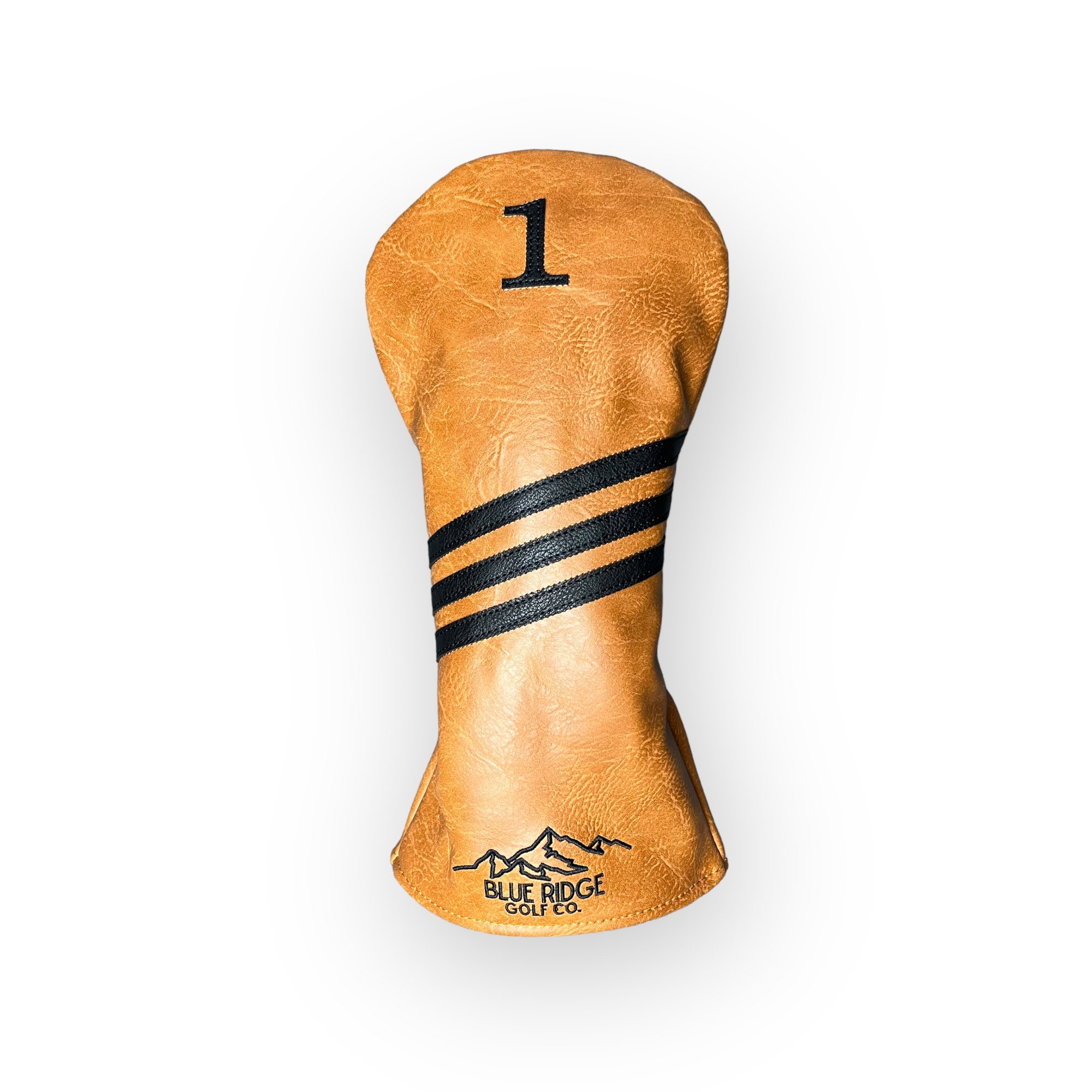 Golf Club Headcover Full Set Driver Wood Hybrid Putter Classic Leather ...