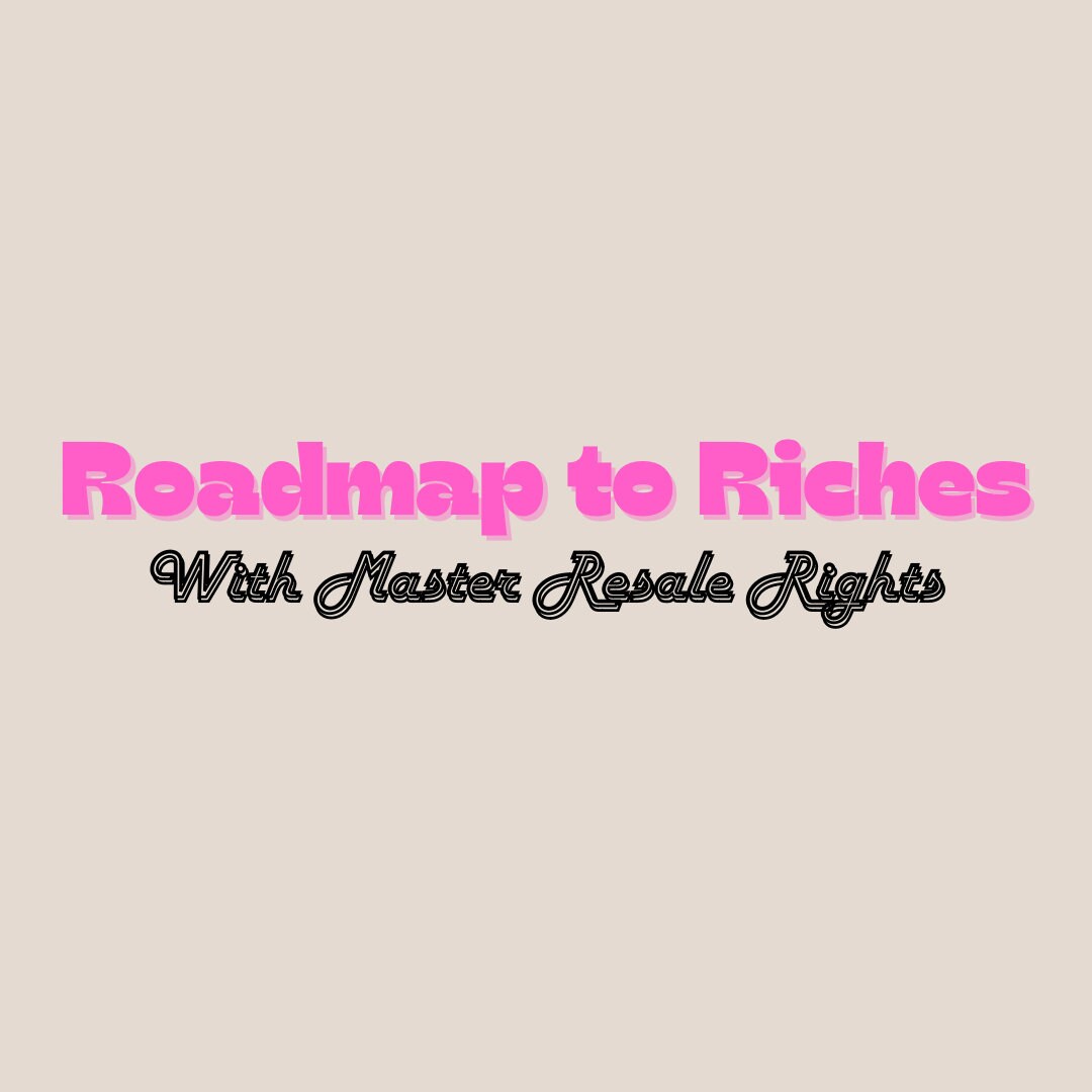 Roadmap to Riches MRR Complete Business Course Digital Marketing - Etsy