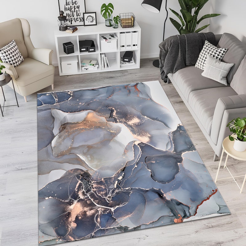 Marble Pattern Rugs - Etsy