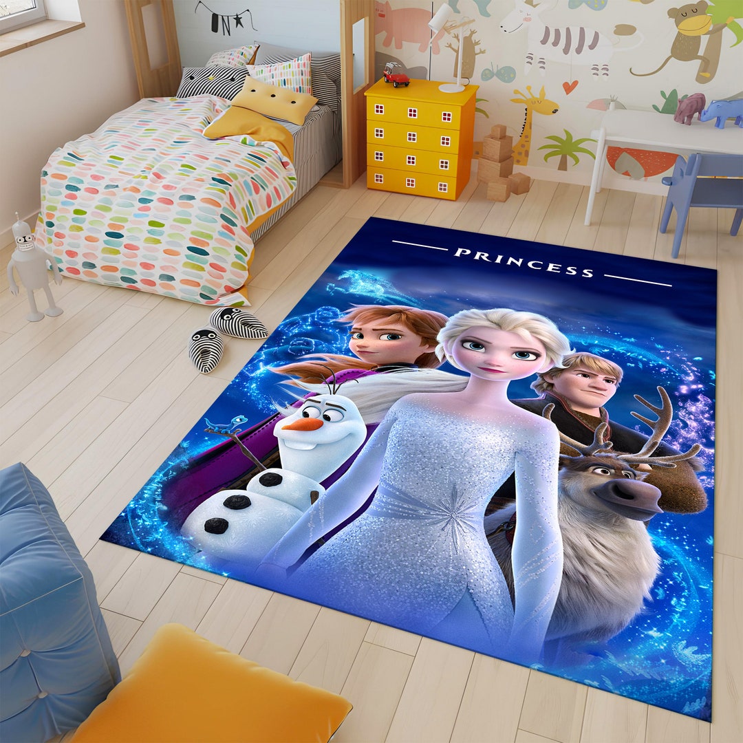 Frozen Rug, Elsa Rug, Anna Rug, Kids Rug,personalized Rug,custom Rug ...
