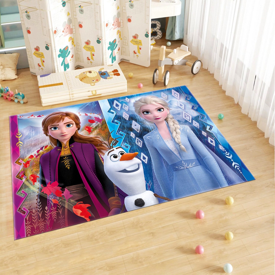 Frozen Rug, Elsa Rug, Anna Rug, Kids Rug,personalized Rug,custom Rug ...