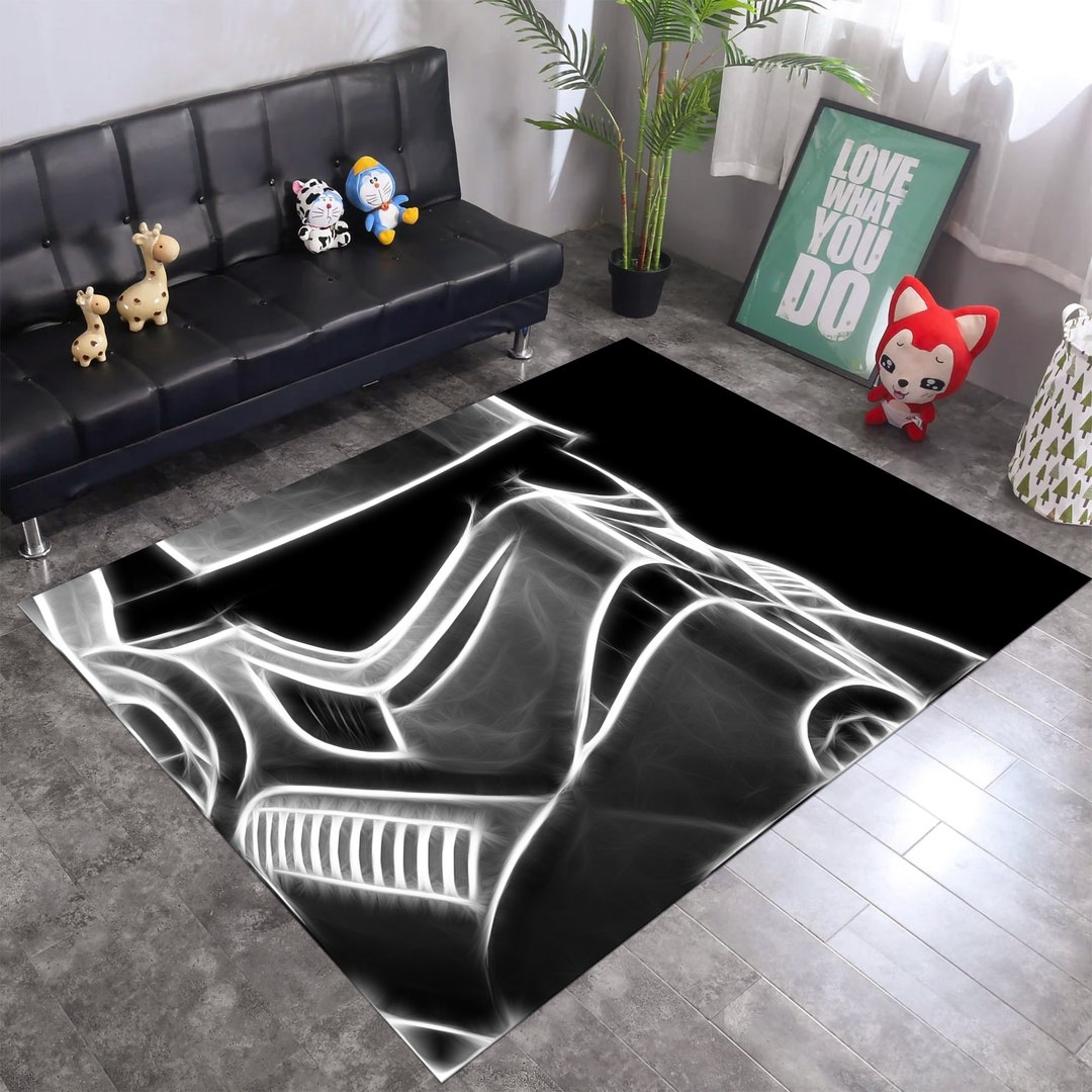Darth Vader Rug,star Wars Rug,fantastic Rug,sci-fi Rug,unique Rug,area ...