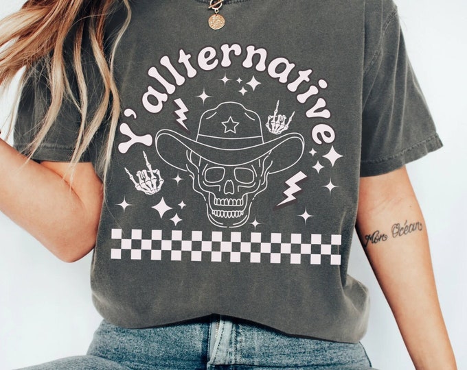 Yallternative Svg, Yallternative Png, Southern Goth Svg, Goth Country ...