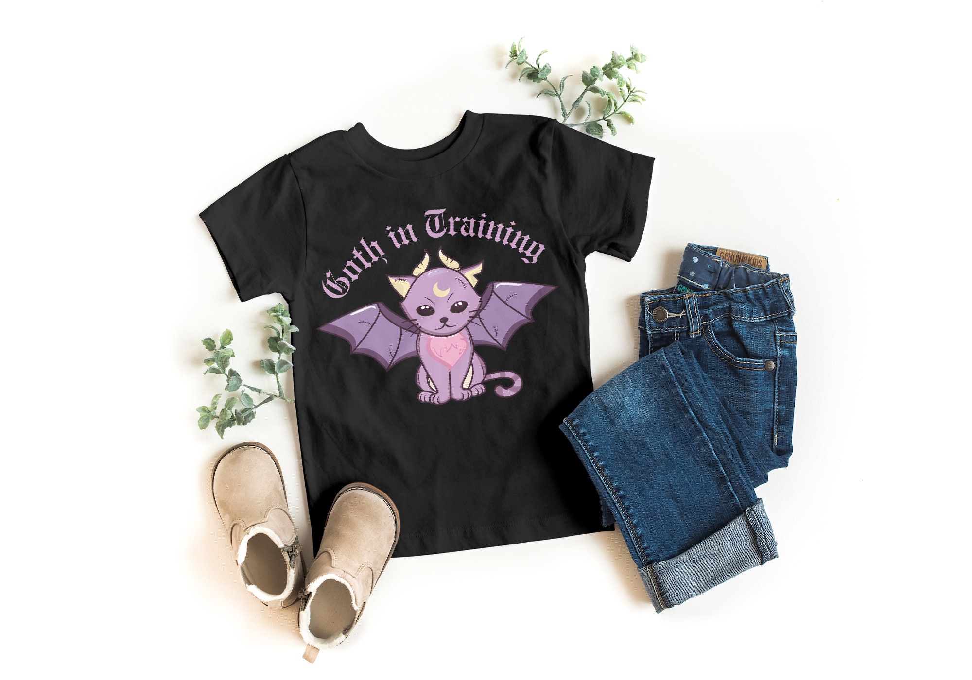 Goth in Training Svg, Goth in Training Png, Gothic Baby Svg, Gothic ...