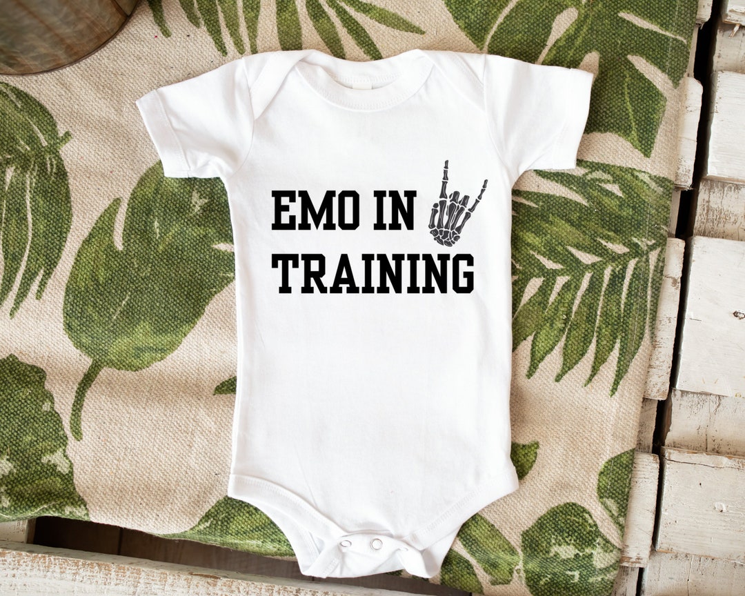 Emo in Training Svg, Emo Kid Svg, Emo Kid PNG, Emo Baby Svg, Emo Baby ...