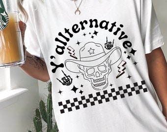Yallternative Svg, Yallternative Png, Southern Goth Svg, Goth Country ...