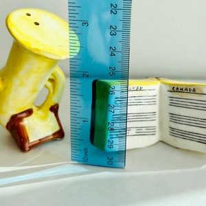Vintage Tuba and Sheet Music Salt and Pepper Ceramic Shakers - Etsy