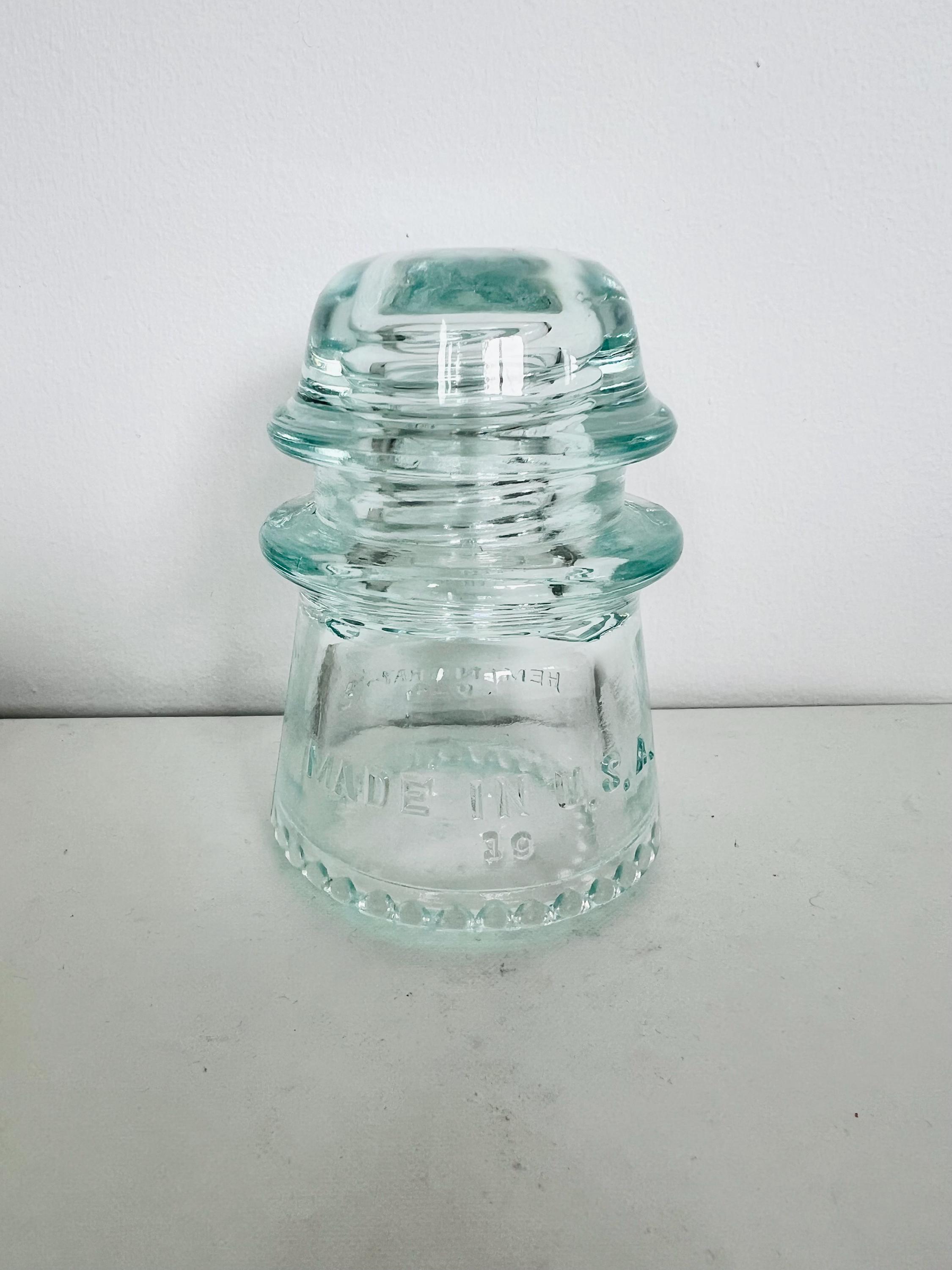 Hemingray 16 Vintage Blue Glass Insulator - Etsy