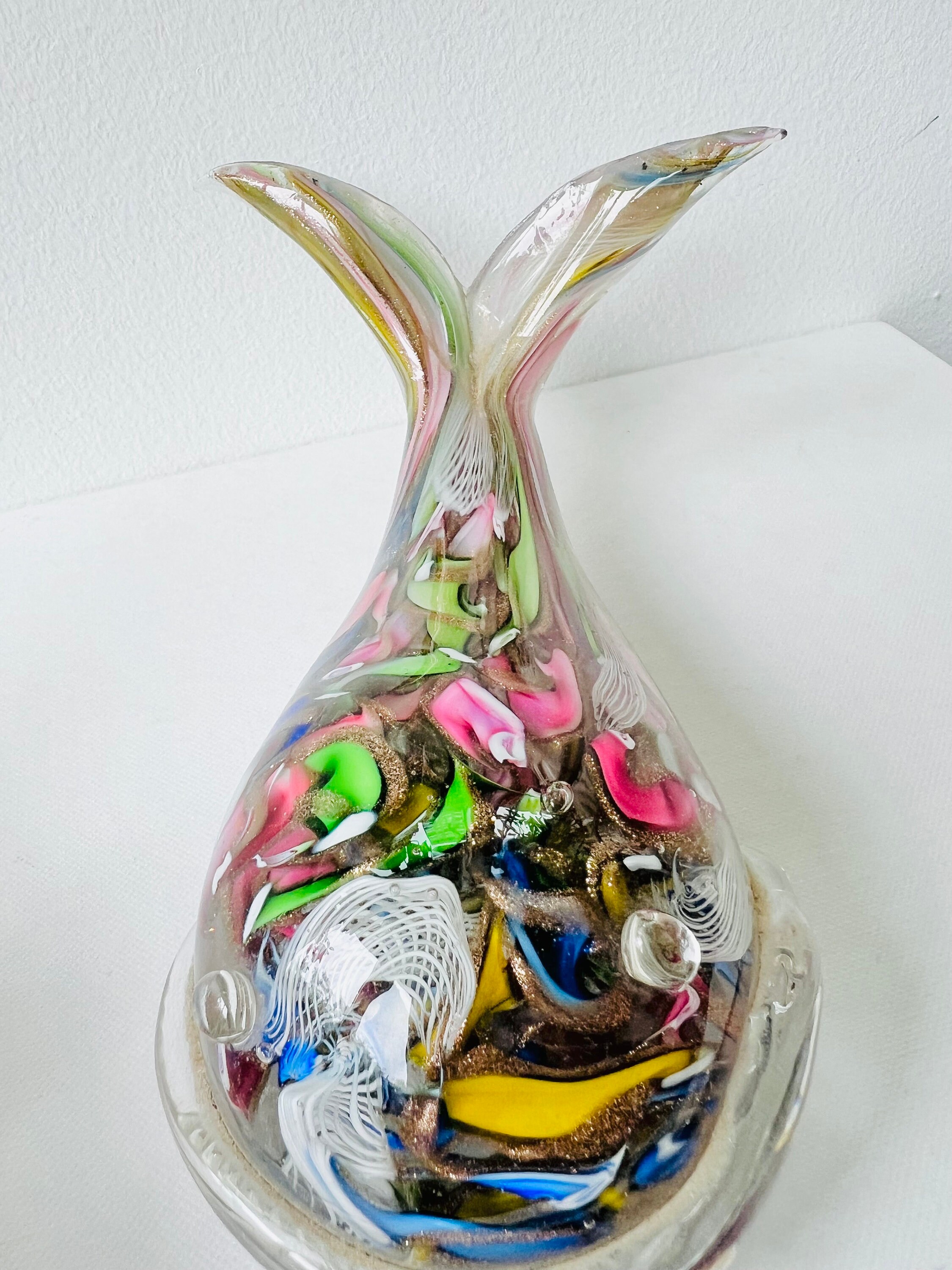 Murano Whale Paperweight Vintage Avem Turti Frutti Art Glass - Etsy