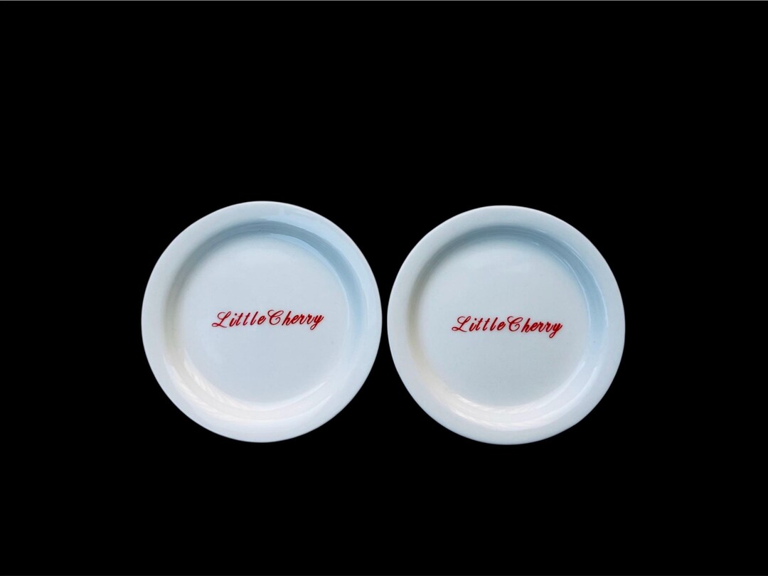 Little Cherry Small Plates Butter Pats 3" - Etsy