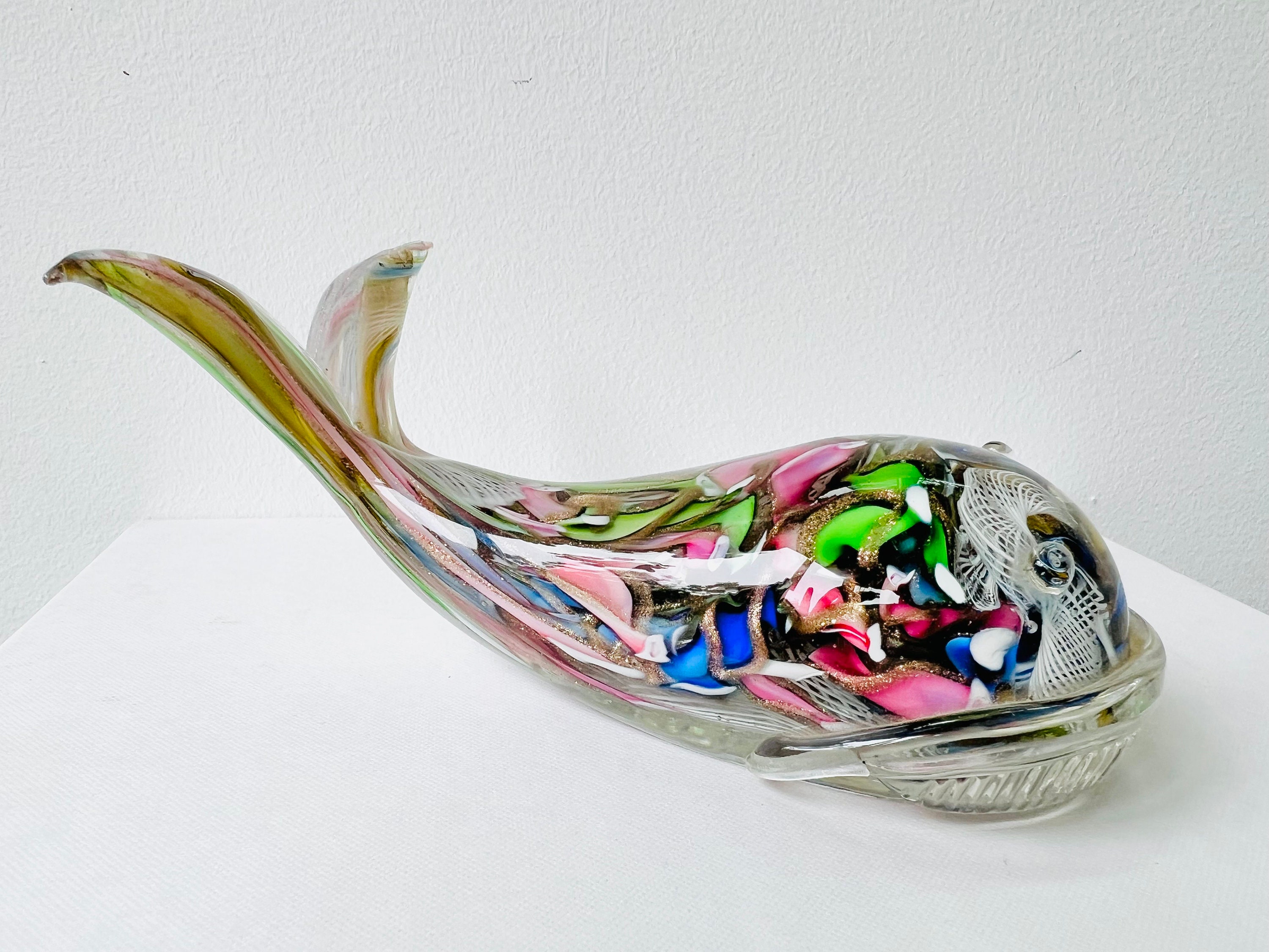 Murano Whale Paperweight Vintage Avem Turti Frutti Art Glass - Etsy
