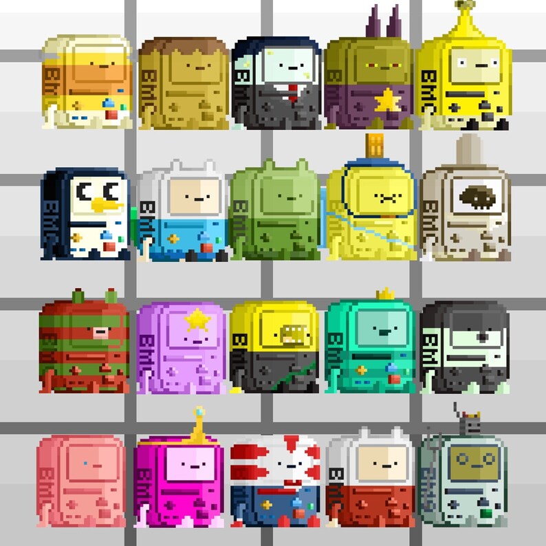 Adventure Time BMO Mega Bundle Twitch Pixel Emote Channel Points ...