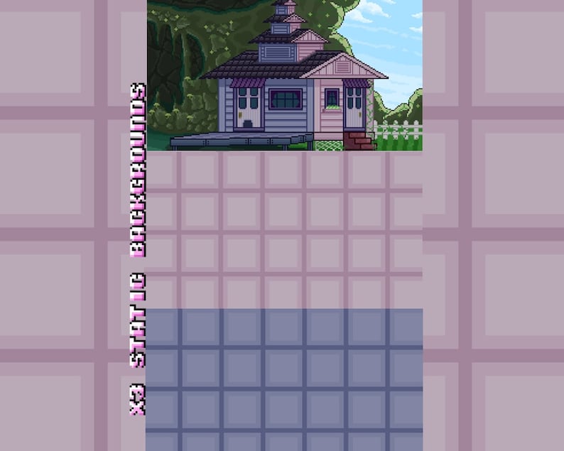 Adventure Time Marceline's House Animated Stream Overlay for Twitch ...