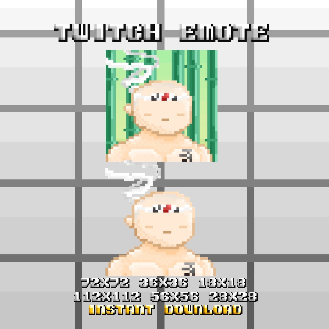 GEORGE ST-PIERRE Pixel Art Gym Twitch/discord Emote - Etsy