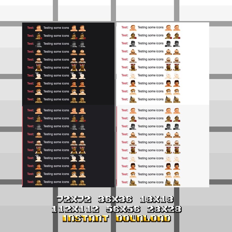 GYMRAT Discord/twitch EMOTE and PFP Mega Pack: 10 Emotes for Twitch ...