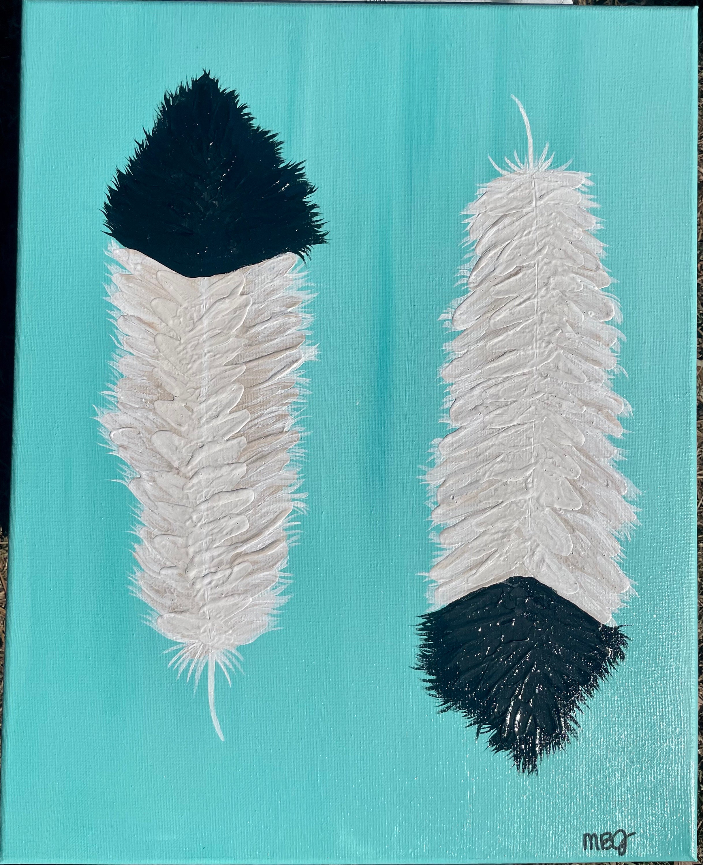 Pair of Seagull Feathers - Etsy