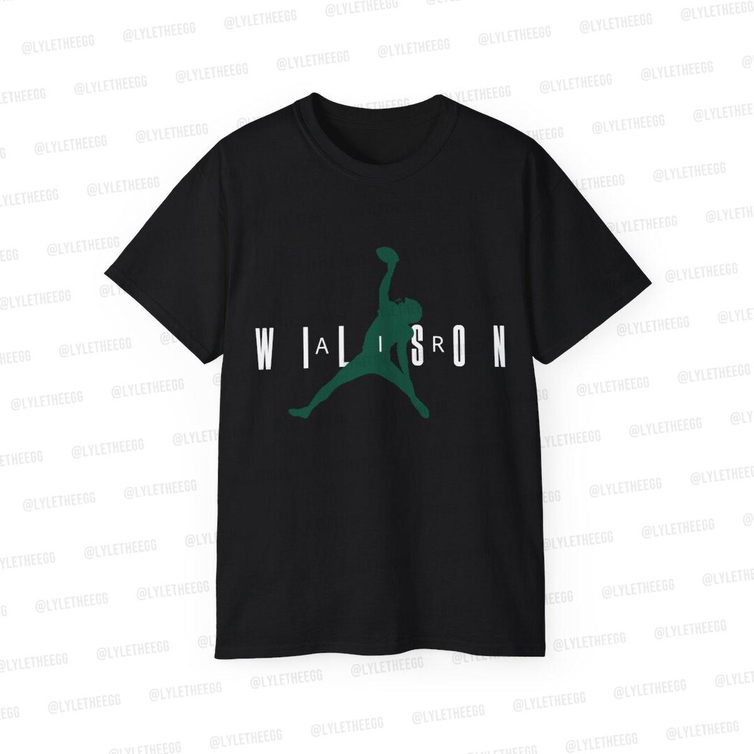 Black Air Wilson Jets Garrett Wilson Graphic Tee - Etsy