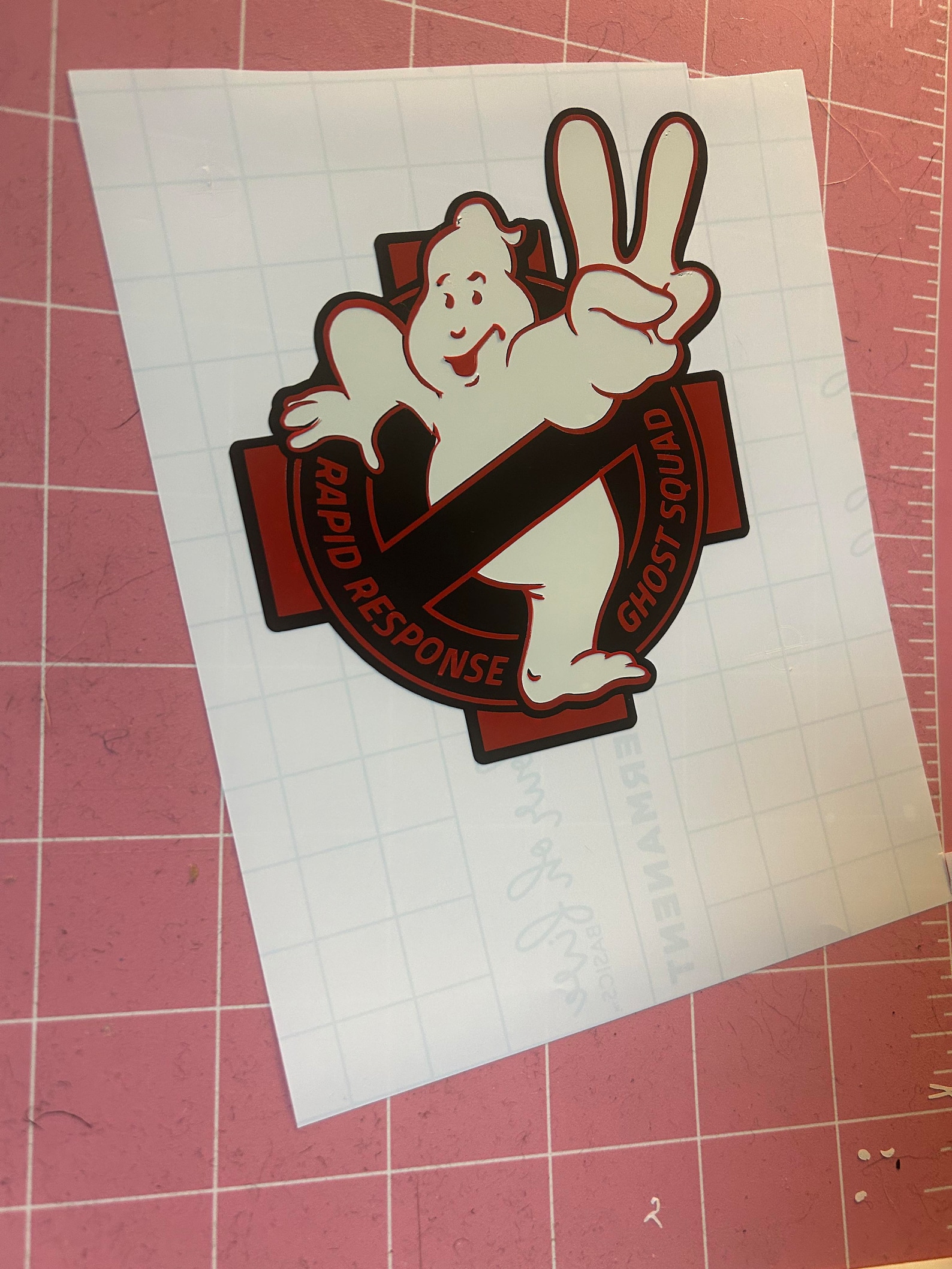 Ghostbusters Decal, Full Custom Ghostbusters Decal, Car Vinyl Decal ...