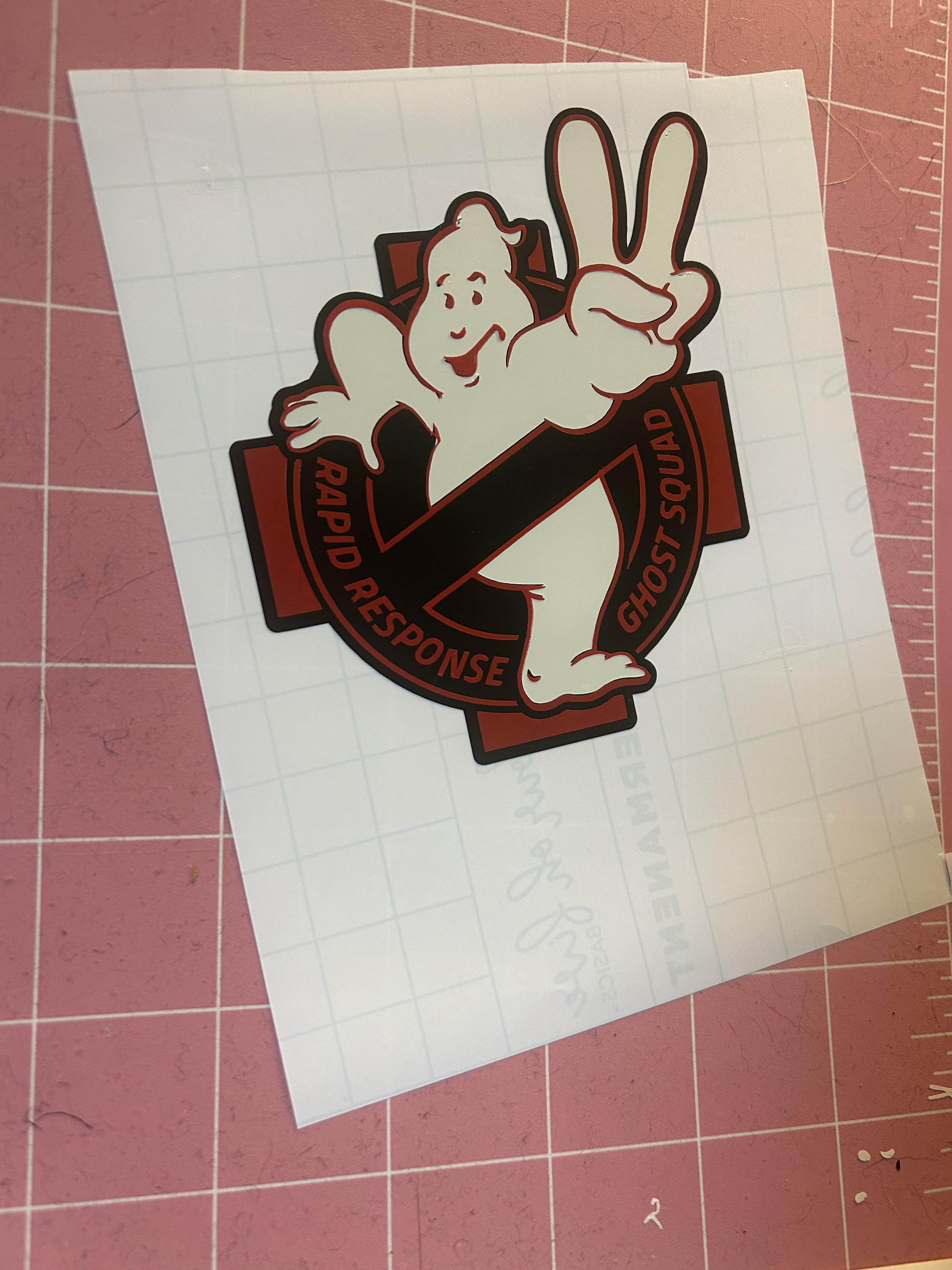 Ghostbusters Decal, Full Custom Ghostbusters Decal, Car Vinyl Decal ...
