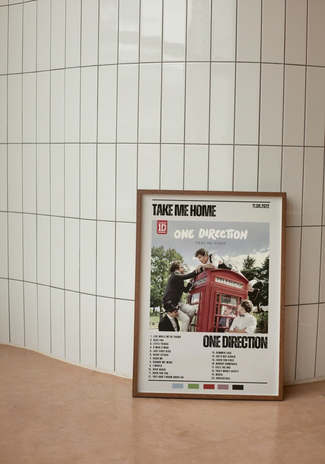 TAKE ME HOME One Direction Album Poster Digital Wall Art 1D Gift Home ...