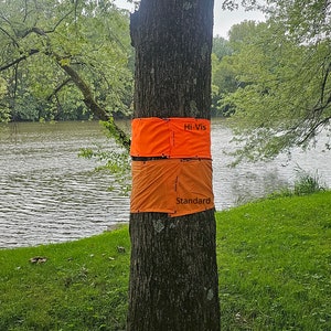 HI VIZ Blaze Orange Hunting Alert Band - Etsy