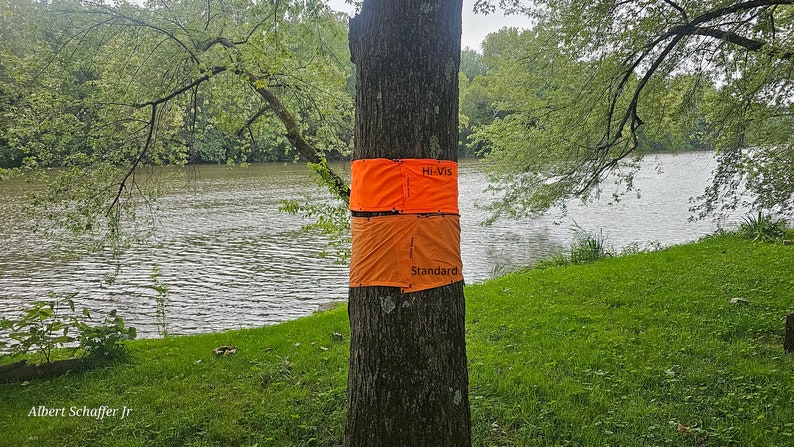 HI VIZ Blaze Orange Hunting Alert Band - Etsy