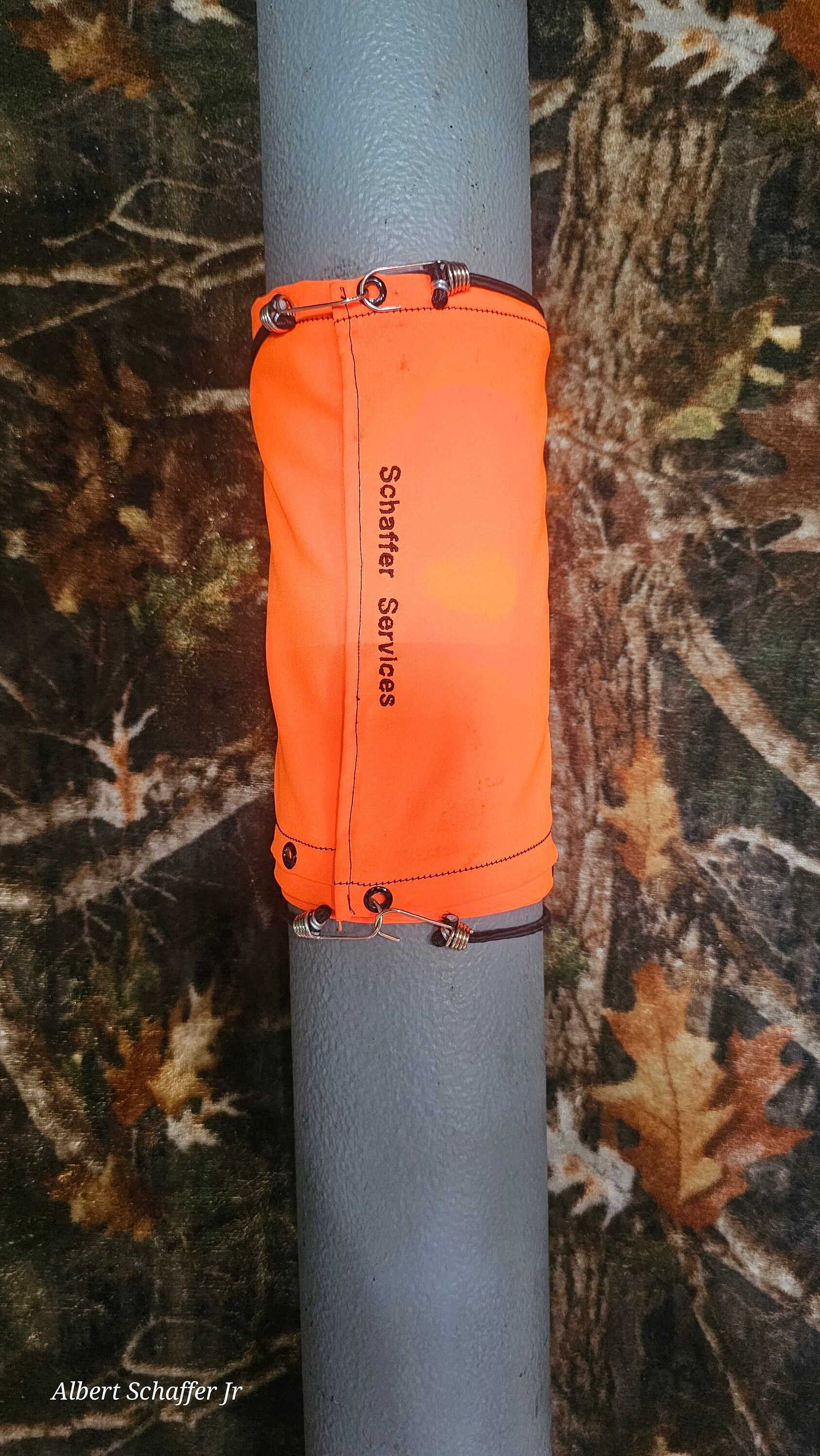 HI VIZ Blaze Orange Hunting Alert Band - Etsy