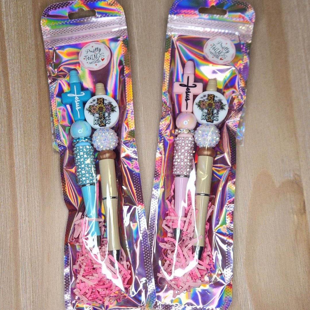 Jesus Sparkly Gift Pens Black Refillable Ink Pens - Etsy