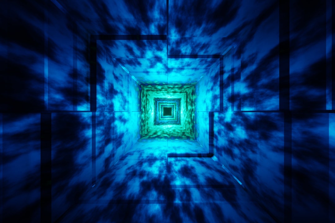 Motion Graphic 3D Infinite Tunnel Animation - Etsy