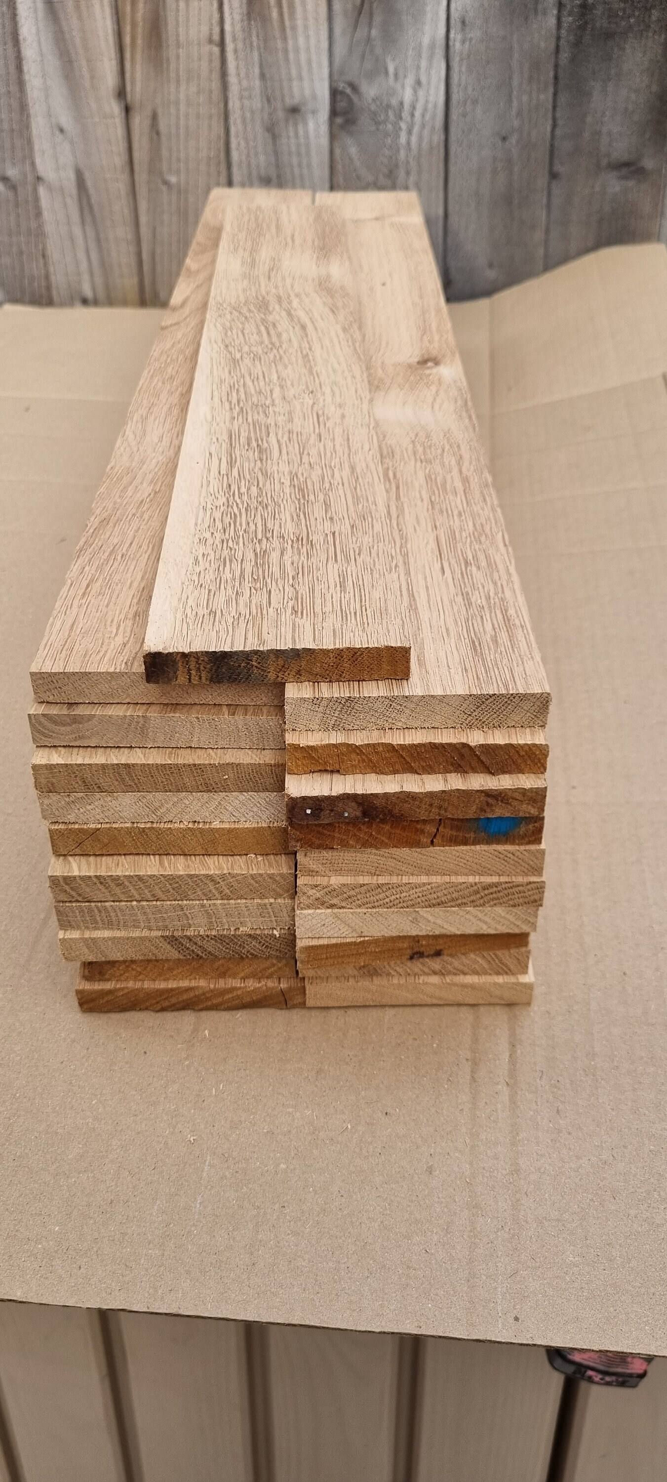 Oak Hardwood Boards: DIY Timber Offcuts (80mm X 12mm X 400mm+) - Etsy UK